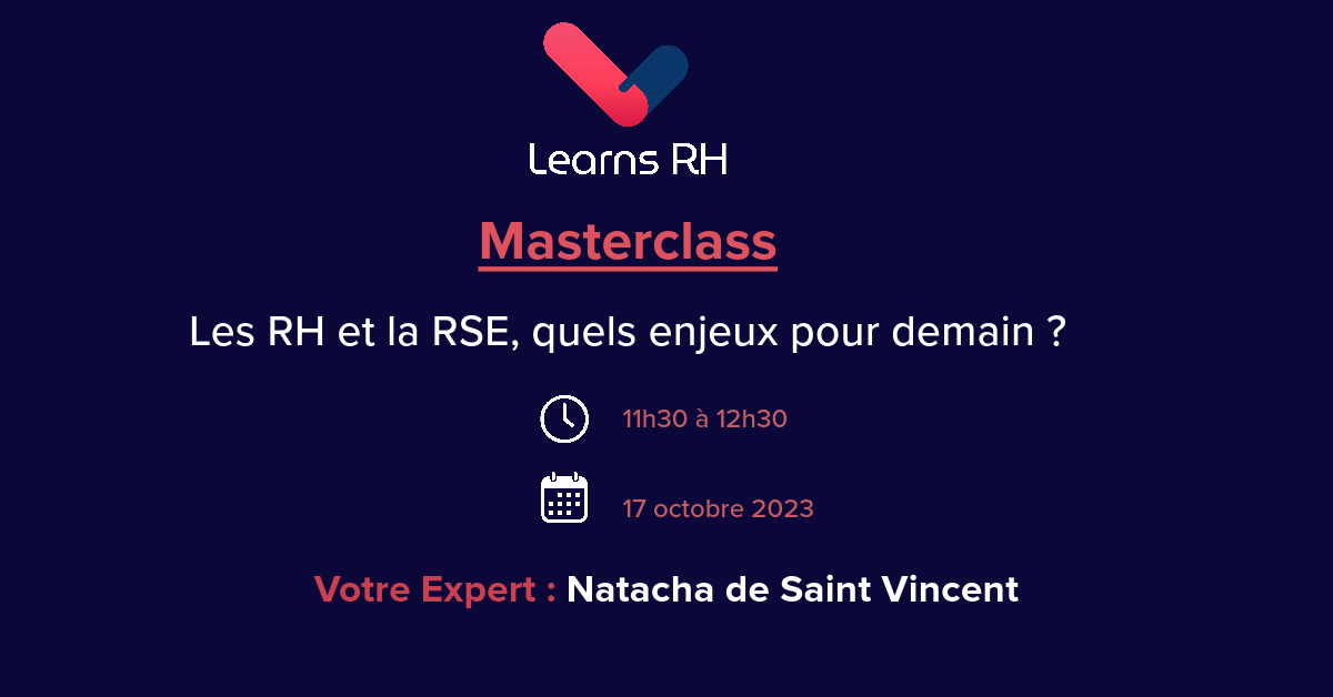 Les RH et la RSE, quels enjeux pour demain? | Learns RH